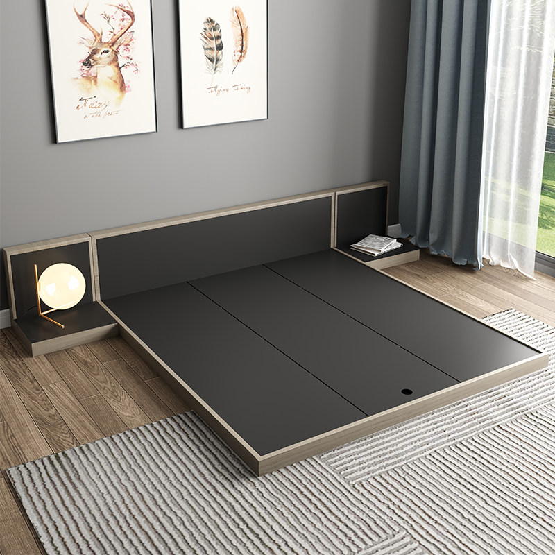 Japanese tatami bed, ins style 1.5m 1.8m, affordable single/double ...