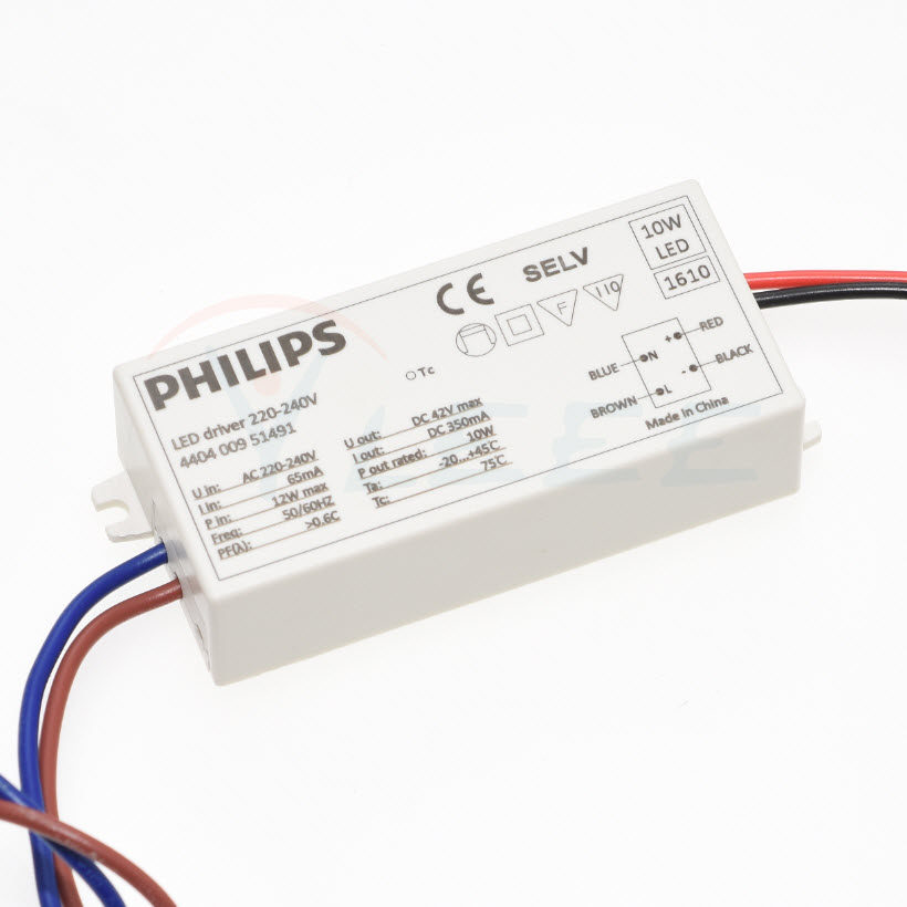 10W 20W LED constant current drive power supply(36-58V 350ma) dimmable