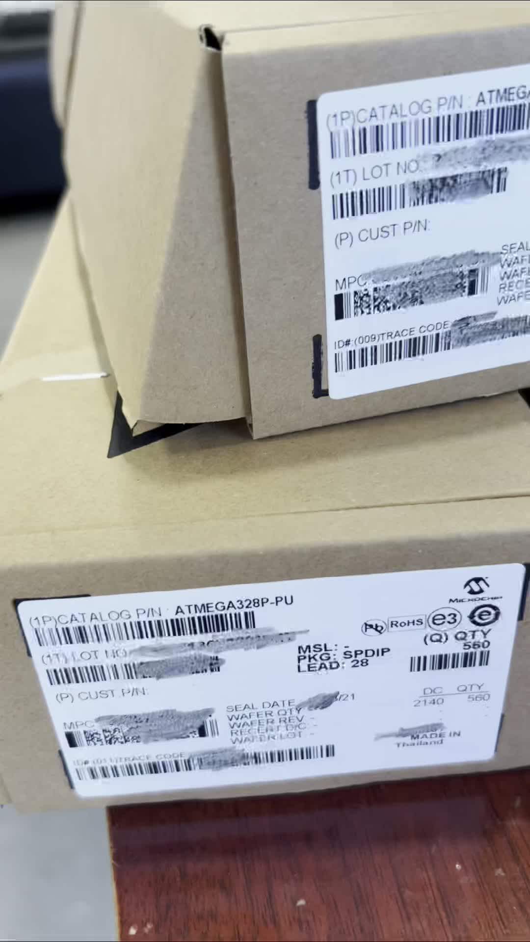 Atmega328p-pu Microcontroller Component Electronics Integrated Circuit ...