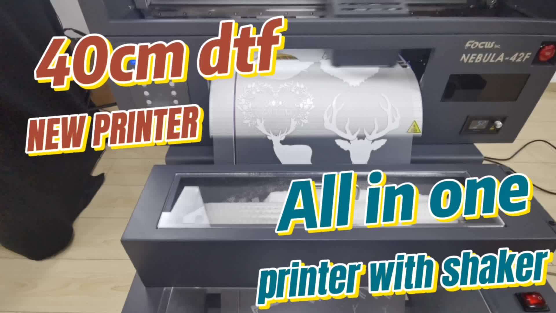 Focusinc Dtf Printer Powder Shaking Machine Xp600 Double Printhead Dtf ...