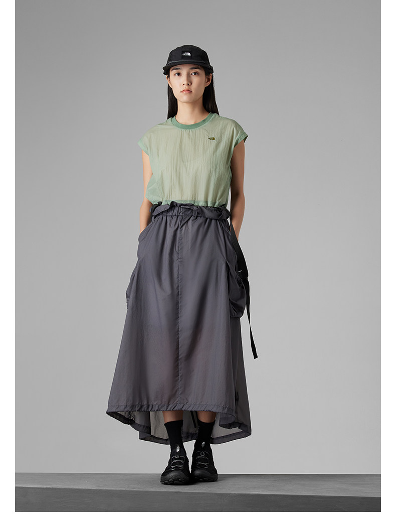 TheNorthFace北面UE女Tokyo Design Collective户外半身长裙8ASN_THE NORTH FACE ICON 2021