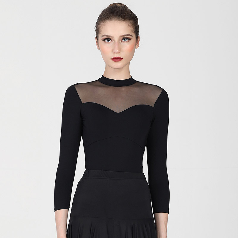 Ballroom latin dance bodysuit for women Latin Dance Top WomenModern ...
