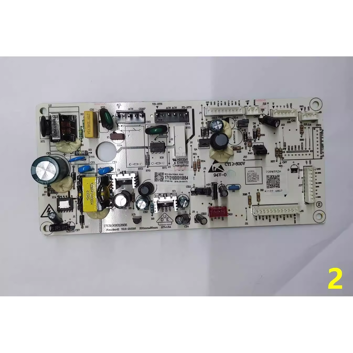 美的冰箱主板电源板BCD-230WTPZM(E)/247WTPZM(E) 17131000015854-Taobao