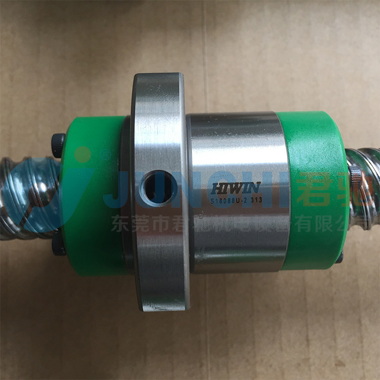 Upper silver HIWIN ball bearing wire rod 4R20-20S2-DFSH screw nut wire ...