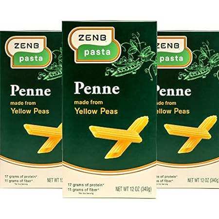 ZENB Plant Based Penne Pasta - Made From 100% Yellow Peas评价 - 淘宝网