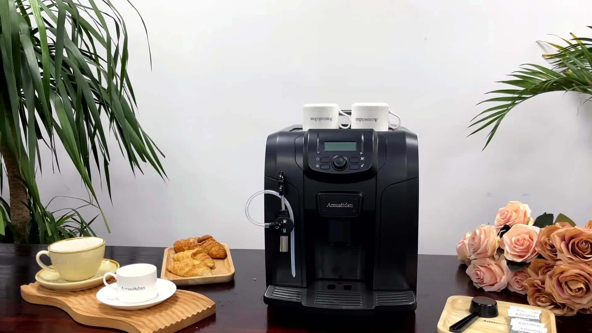 7'' Full Graphic Display And 18 Coffee Recipe Books One Touch Fully ...