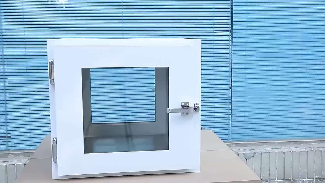 Cleanroom Equipment Pass Through Box Laminar Flow Pass Box With Hepa ...