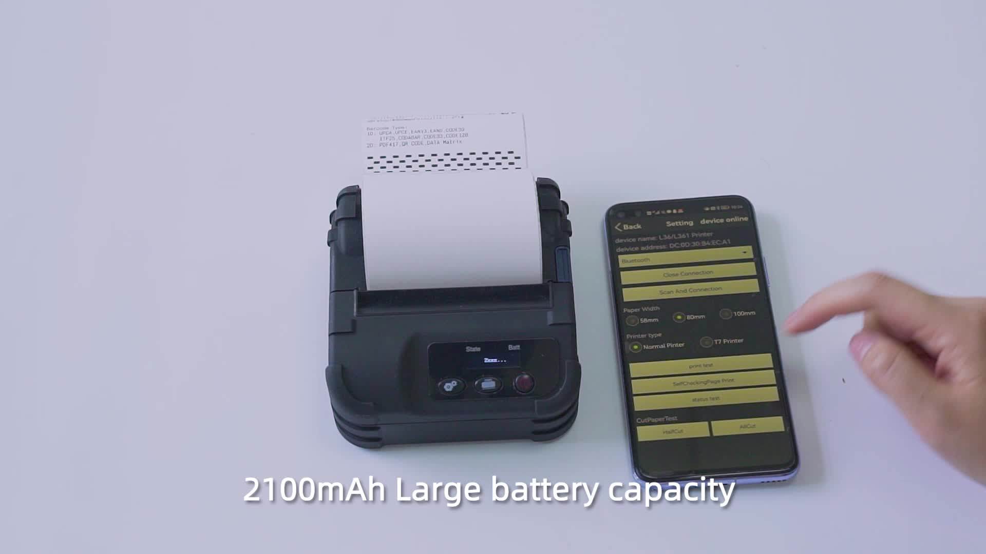 Long Standby Time Waterproof Level Mini Sprt 3inch Sp-l36 Wireless ...