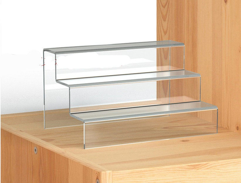 [USD 11.29] Acli ladder display multi-layer display stand Organic glass ...