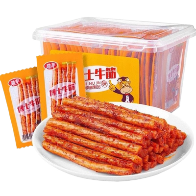 劲丰博士牛筋辣条|超1.2万次加购