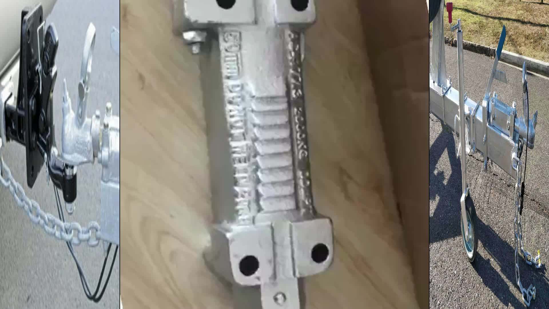 Ball Eye Shape Galvanized Trailer Hitch Casting Delta Braked Coupler ...