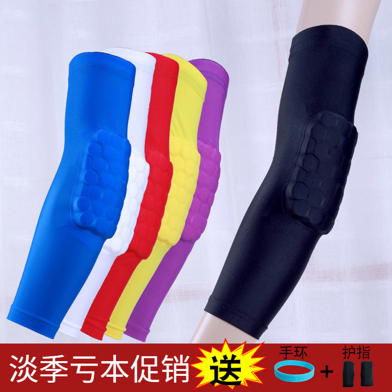 Fearless movement protection: basketball arm sleeves with honeycomb ...
