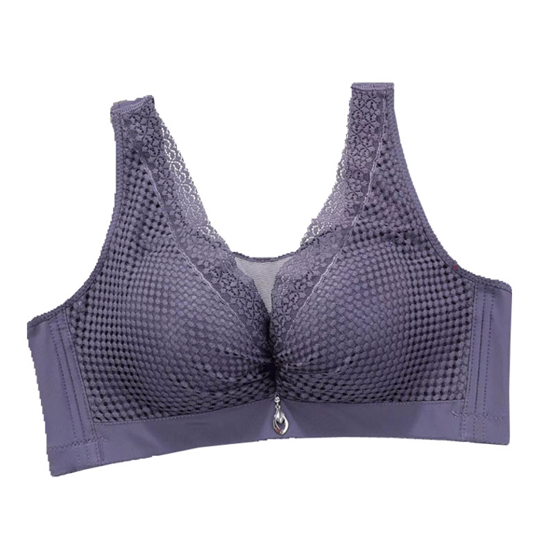 Women Clothing Plus Size Full Cup No Steel Ring Lingerie Bra