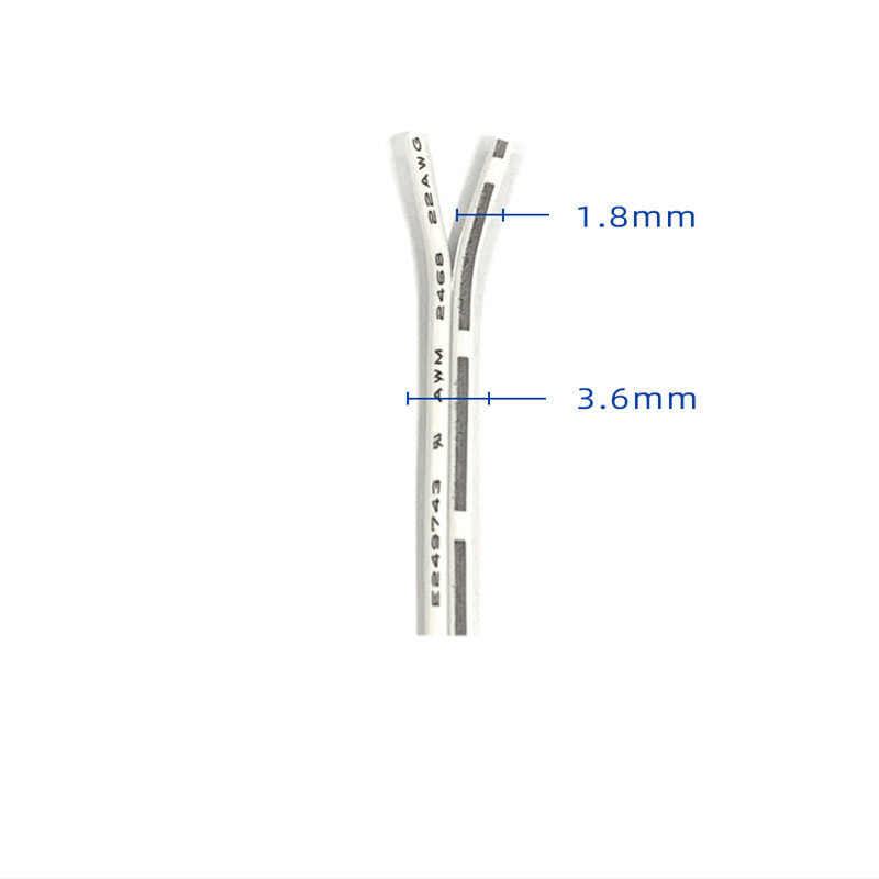 科宝隆2468 22AWG双排并线DC电源线：纯铜导体与并行布线的工程实测_连接线_淘宝数码网