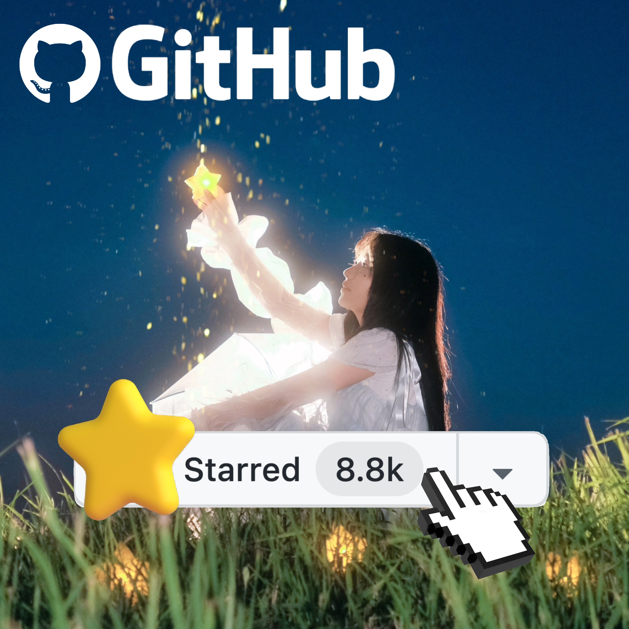 GitHub星运大爆发：程序员简历加分利器，Follow我，Fork不停🌟-商务礼品个性定制服务-淘宝百科网