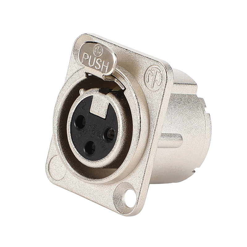 NC3FD-H-B卡侬公母座：专业级音频接口，音乐制作人的必备神器！🎧-插头-淘宝百科网