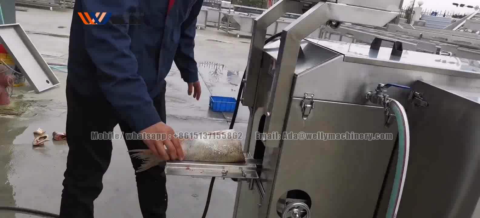 Commercial Automatic Perch Fish Fillet Machine Cod Grouper Fish Fillet ...