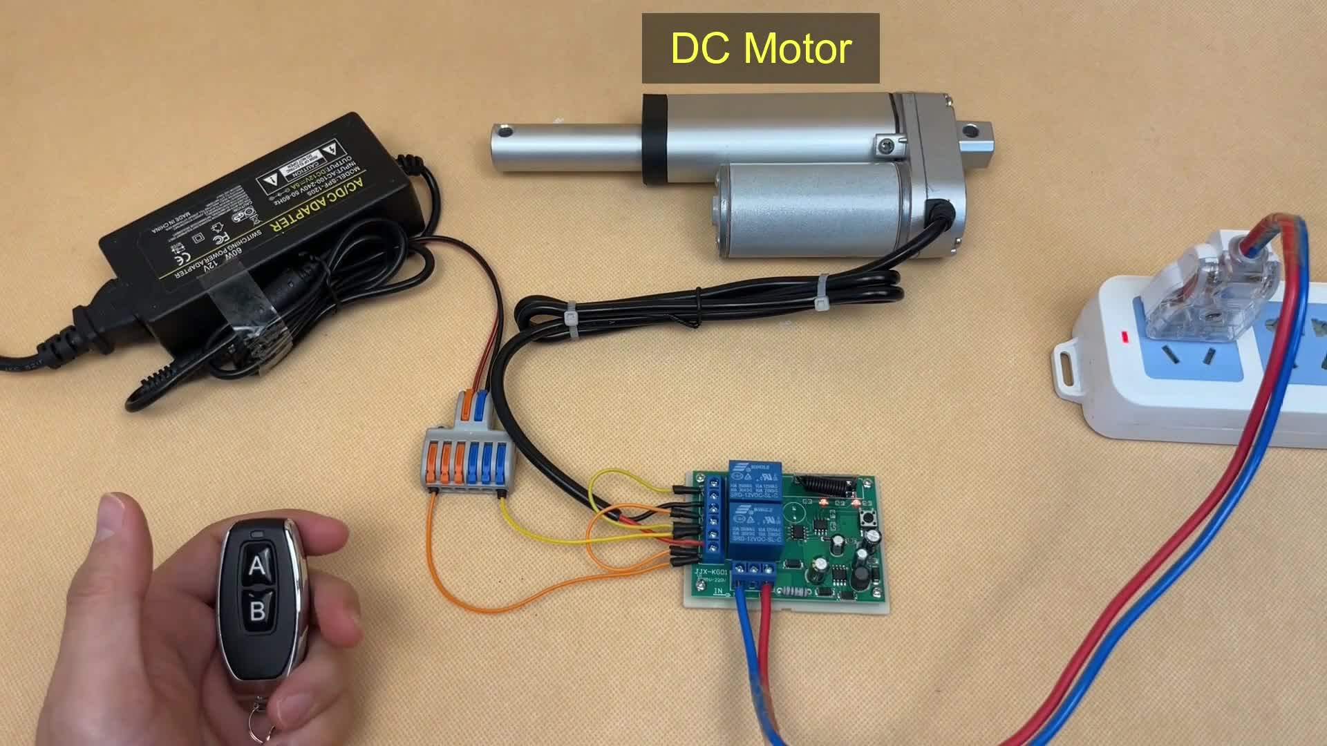 Wireless Transmitter And Receiver 433mhz Rf Remote Controls 220v Remote ...