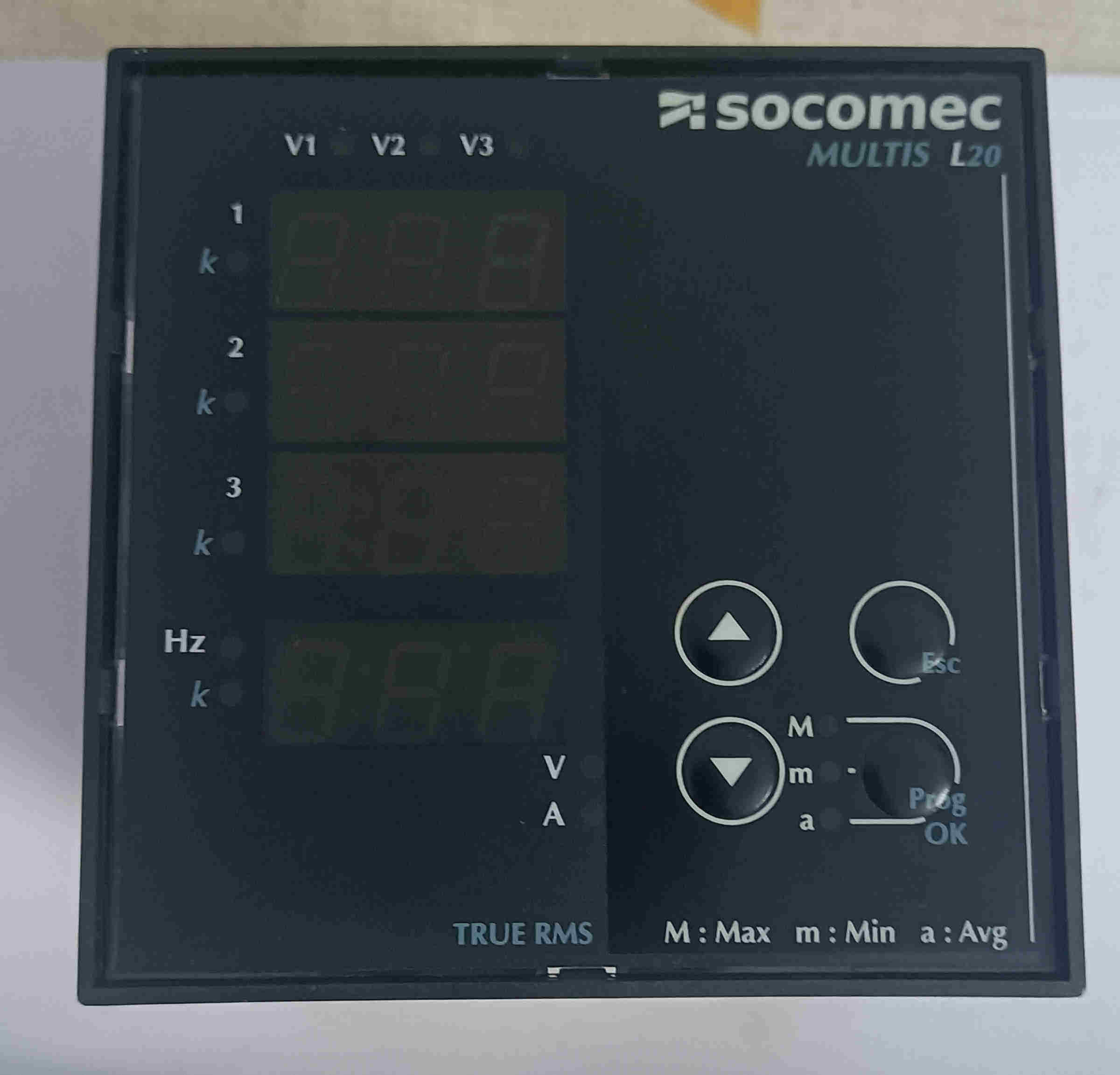 全新原装 法国溯高美 SOCOMEC socomec multis l20 数字电力仪表 - 〓器材友情交换〓 - 矿石收音机论坛 ...