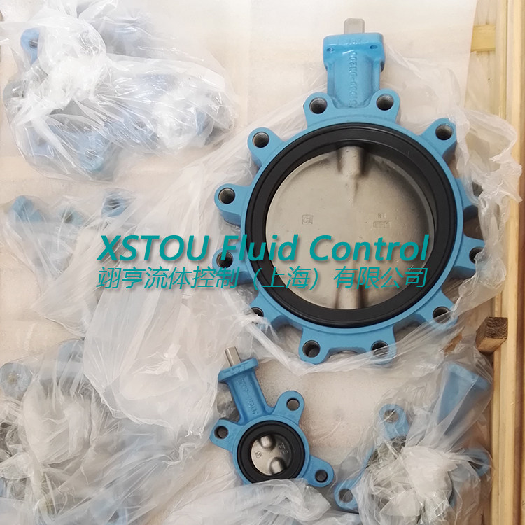 KSB BOAX-B T4 3G6K6GXC support ear pneumatic butterfly valve kaisby ...