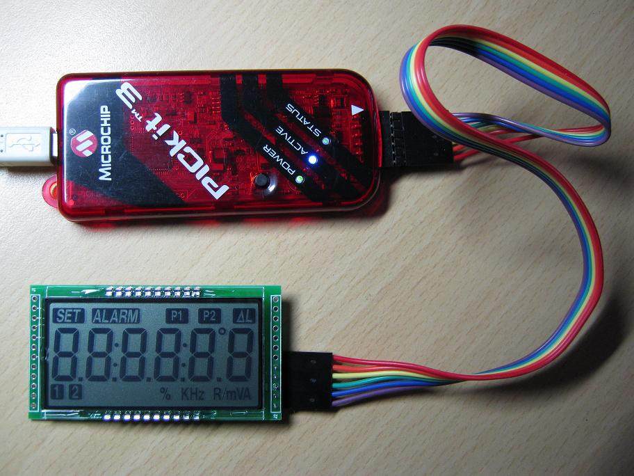 PIC16F684 single chip development board PIC single chip voltmeter ...