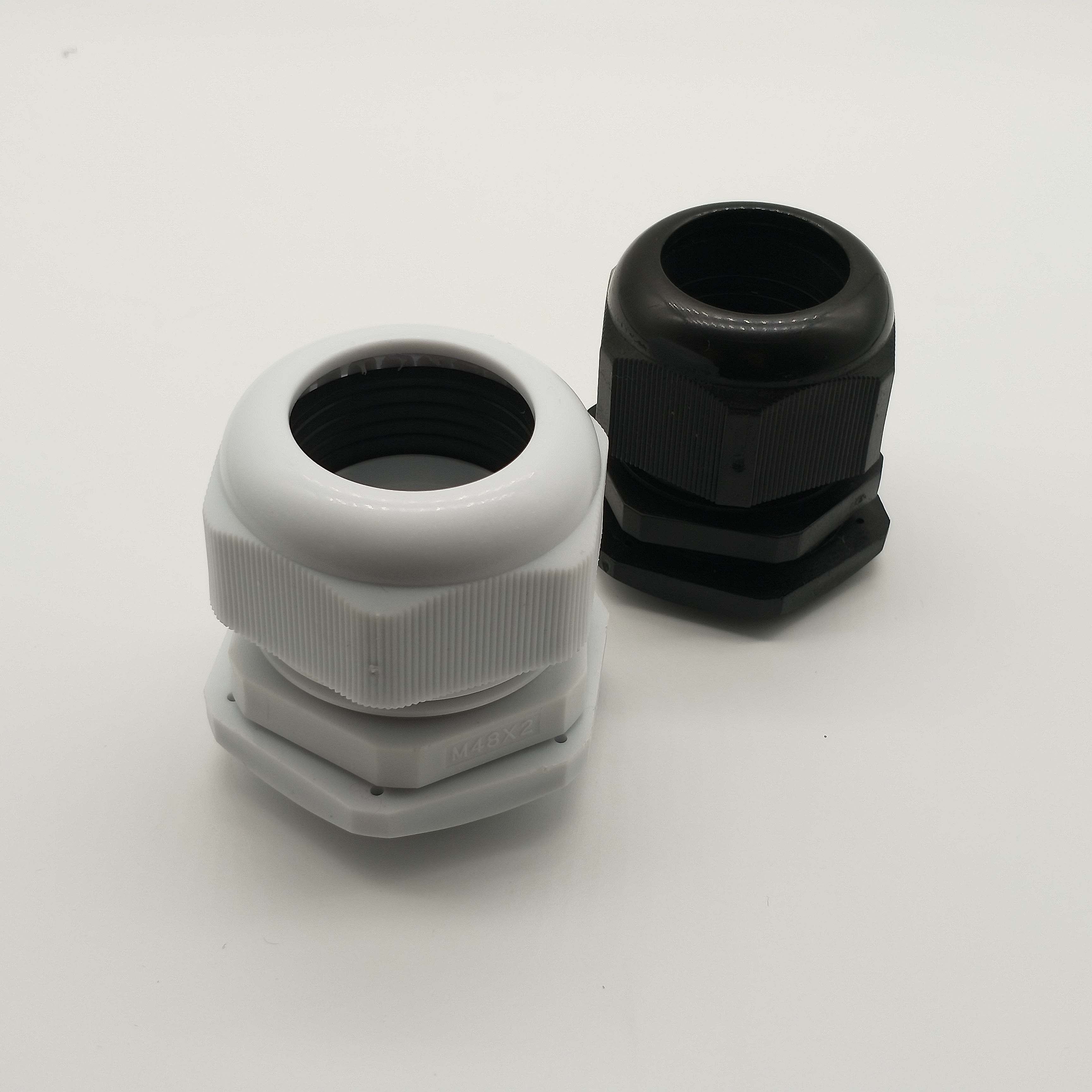 Eco-friendly M48 x 2 nylon waterproof connector m48x2 cable waterproof ...