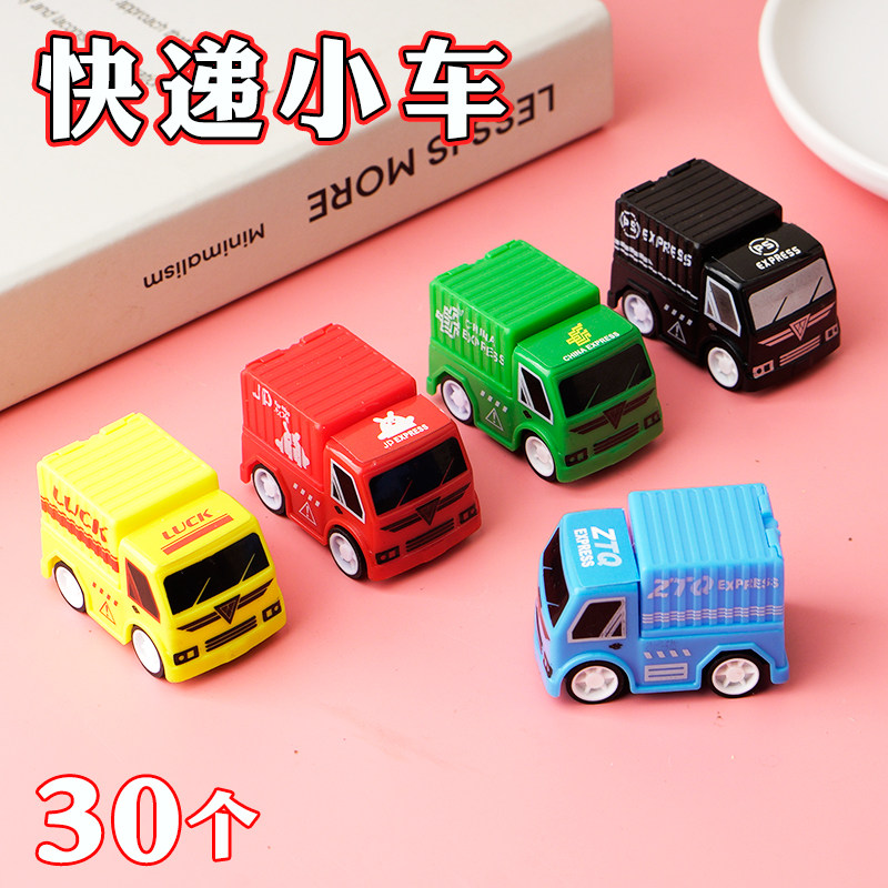 Creative inertia pull-back car toy review | recommended courier truck ...