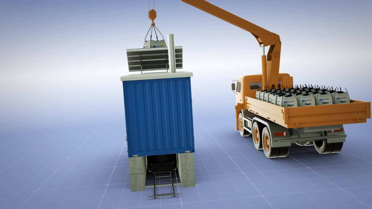 Automatic Industrial Modular Boiler Room Termorobot-400 Heated Area ...