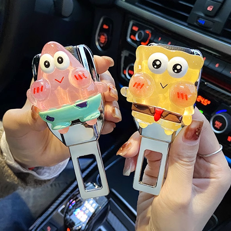 Cute cartoon car security plug with bayonet plug: baby's car ride is ...