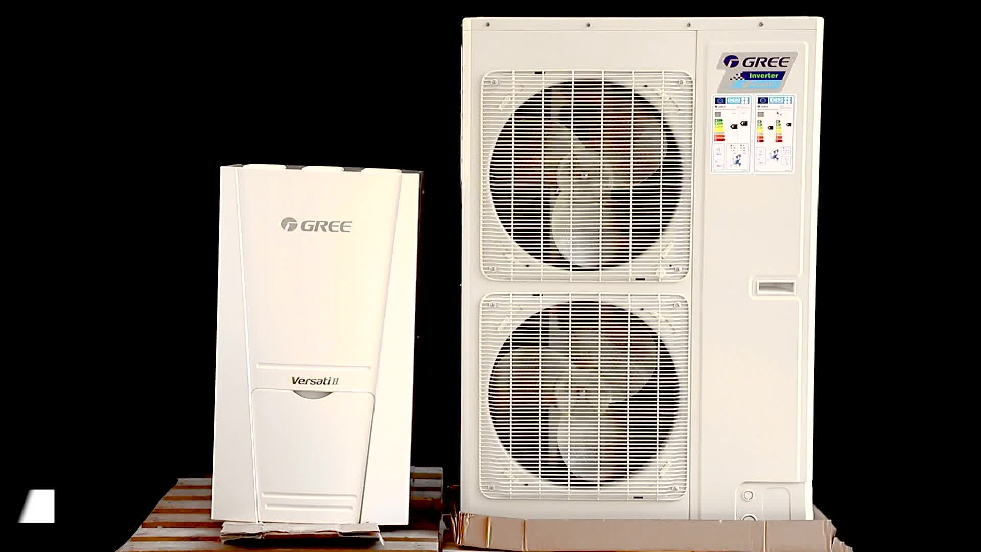 Gree R32 Eco-friendly A+++ Dc Inverter Air Source Heat Pump Split Type Warmepumpe Pompa Ciepla ...