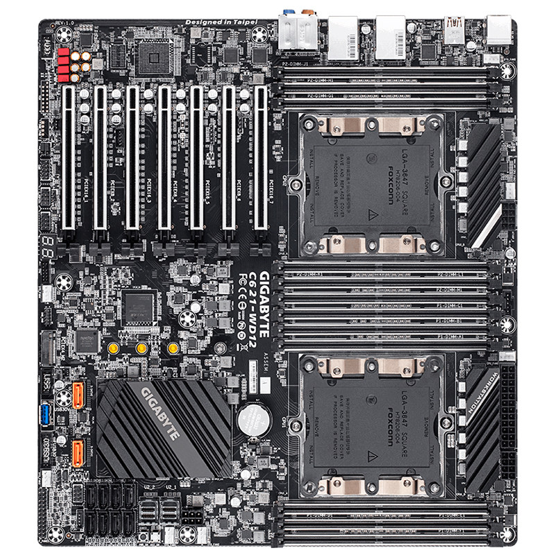 Gigabyte C621-WD12-IPMI，双路服务器主板如何撑起数据中心？-主板-淘宝好物网