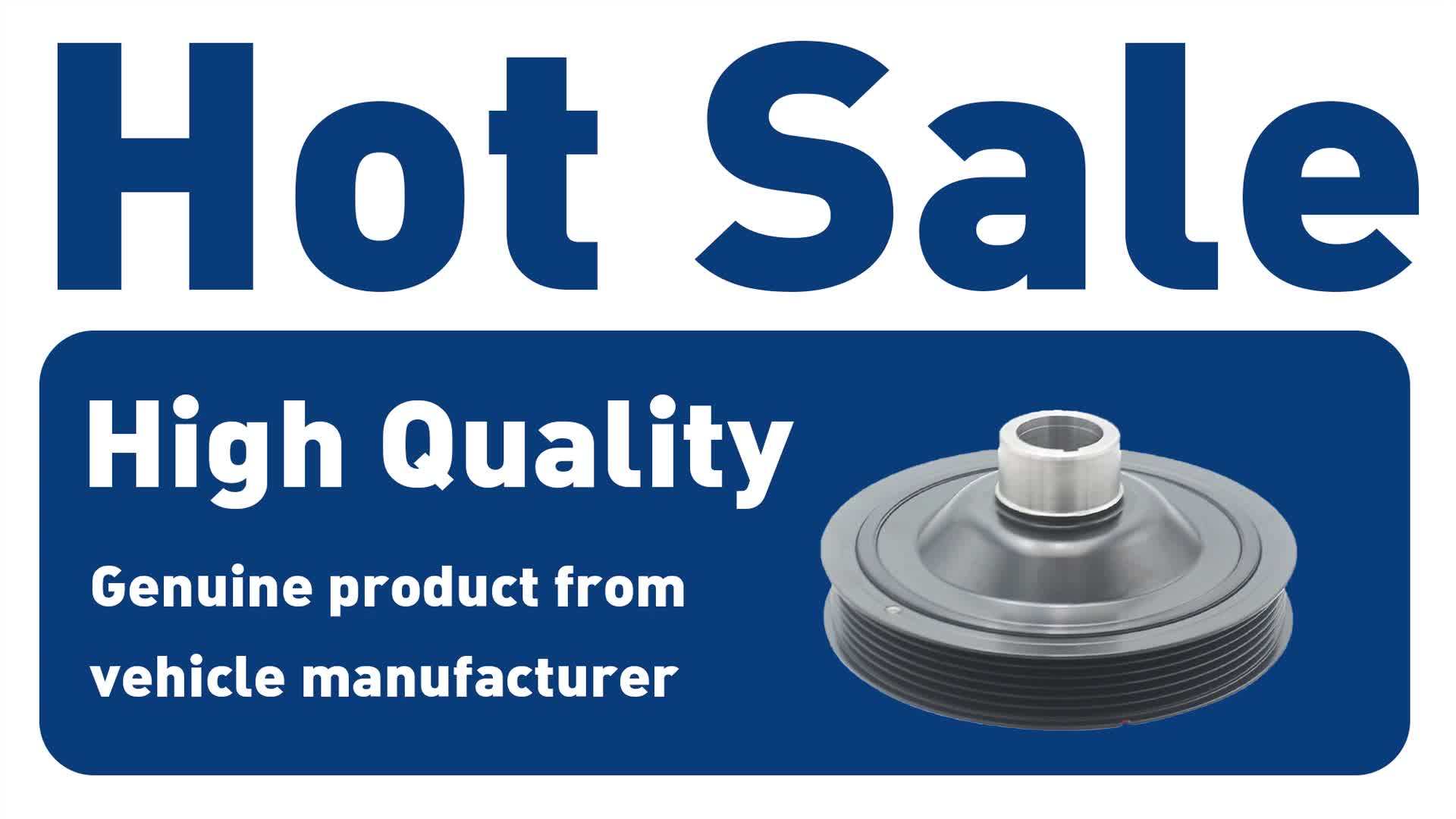 A2740301203奔驰减震器发动机曲轴皮带轮2740301203，适用于奔驰c(w205) E(w212 W213) Glc (x253 ...