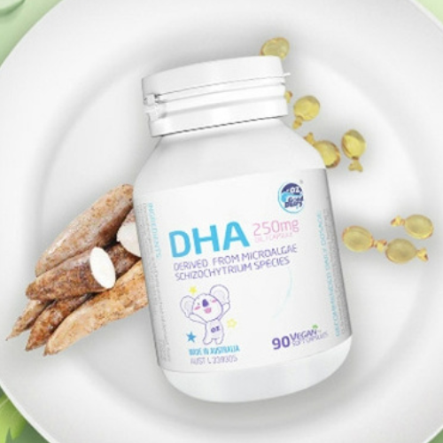 澳乐乳婴儿童进口藻油脑黄金DHA胶囊90粒 - 惠券直播 - 一起惠返利网_178hui.com