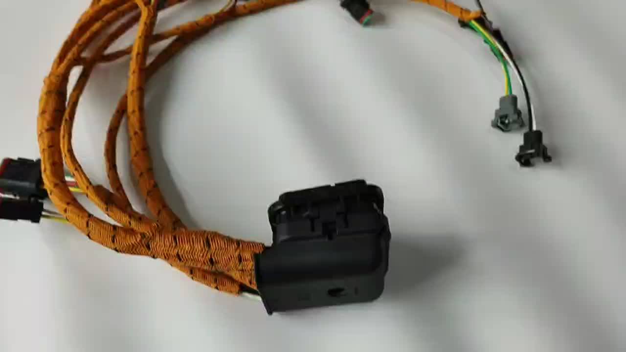 C9 Engine Wiring Harness 235-8202 2358202 For Caterpillar Excavator ...