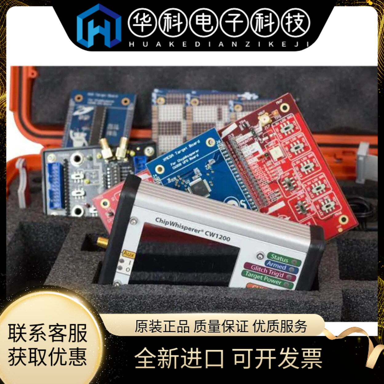 NEWAE ChipWhisperer-Pro Level 3开发板嵌入式评估套件学习板工具