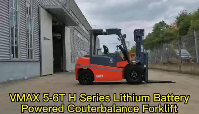 5t Electric Forklift 1.5 Ton 2ton With Lithium-ion Battery Forklift ...