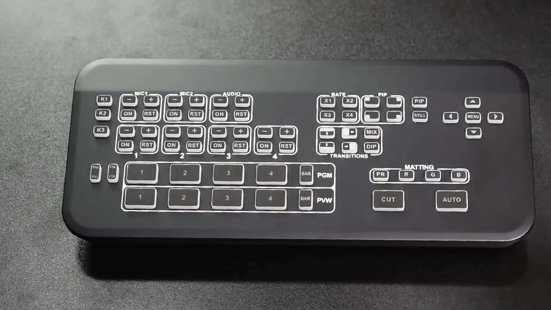 Broadcast Video Streaming Switcher Video Vmix&obs Switcher Live Stream ...