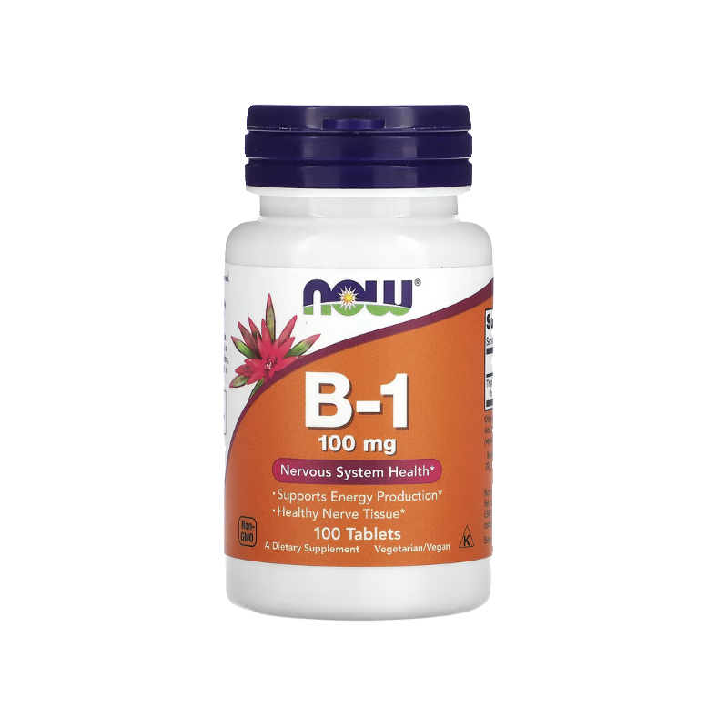 NOW foods 诺奥维生素B1片VB1硫胺素能否有效舒缓神经？适合哪些人群服用？-B族维生素-淘宝好物网
