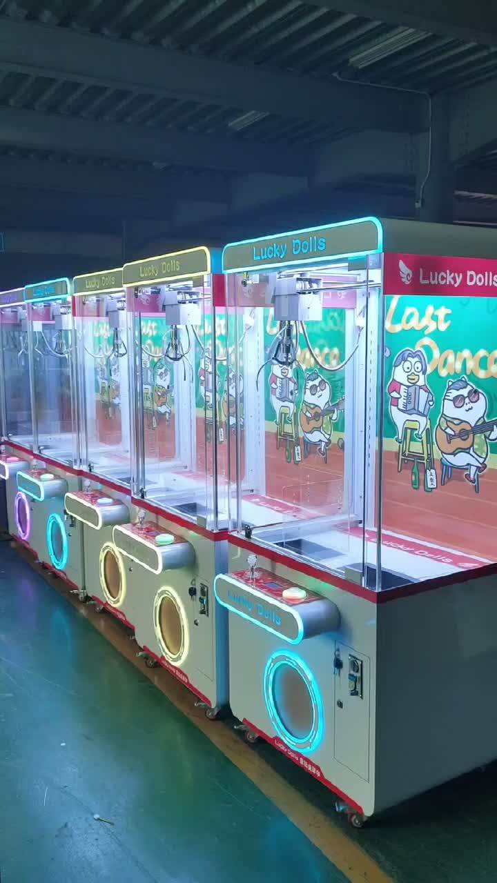 Playfun Hot Sale Custom Lucky Dolls New Design Crane Claw Dolls Game ...