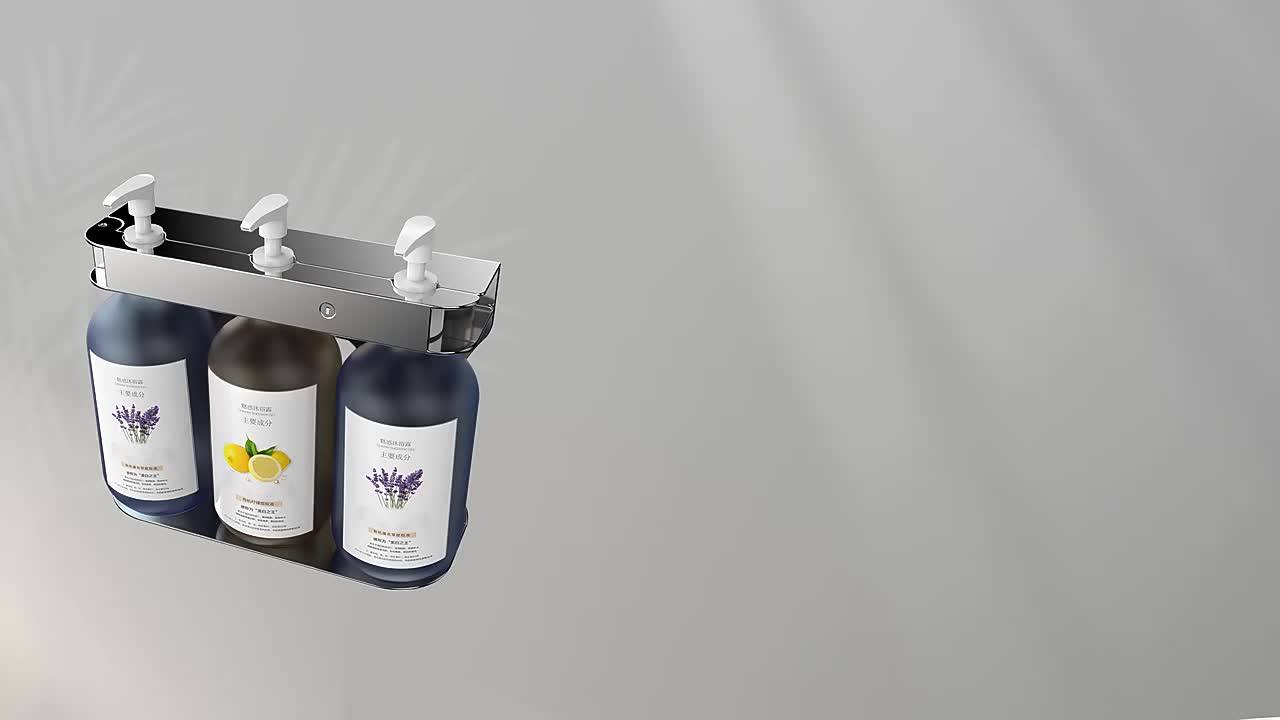 Luxury Hotel Amenities Wall Mount Lockable Hotel Soap Shampoo Gel ...