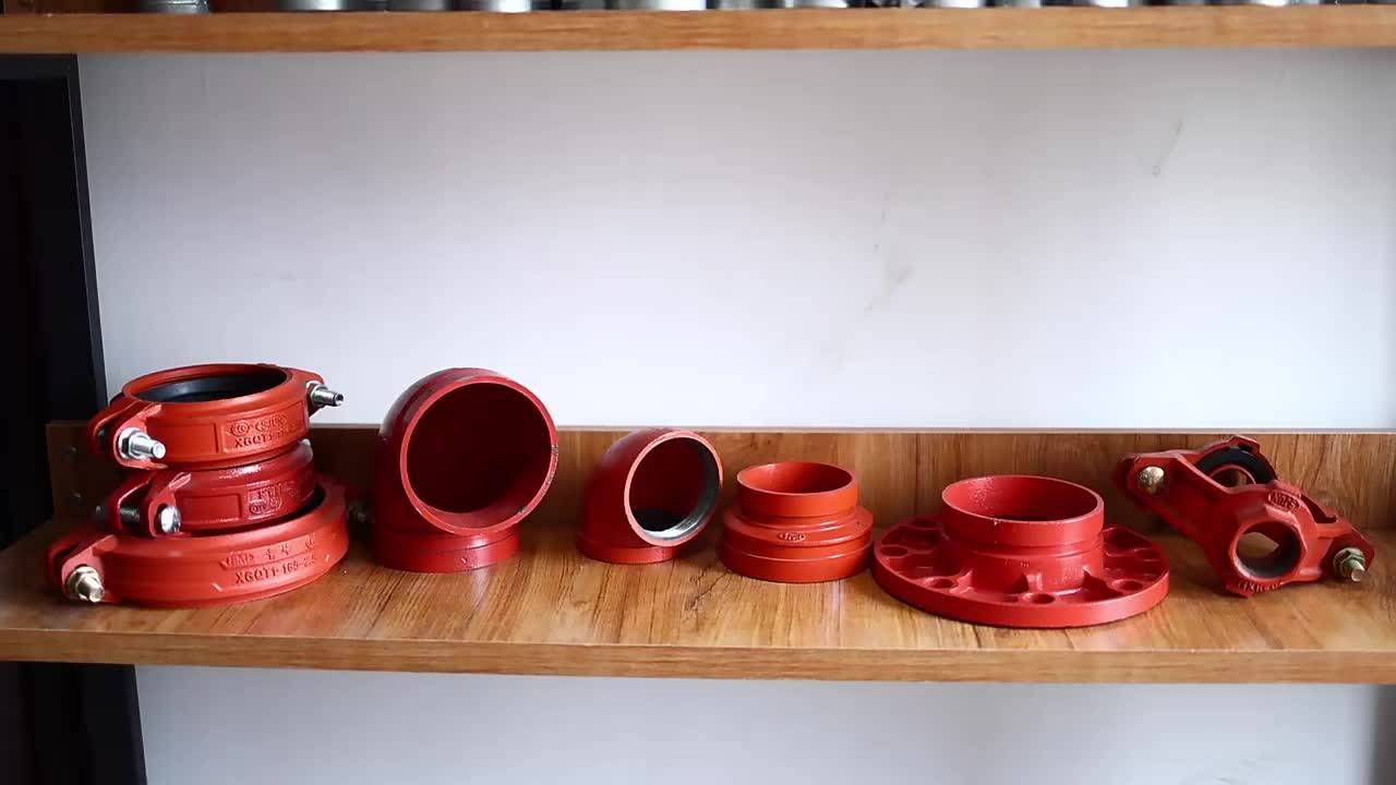 Ductile Cast Iron Fire Fighting Grooved Fittings Fmul Approved Reducer ...