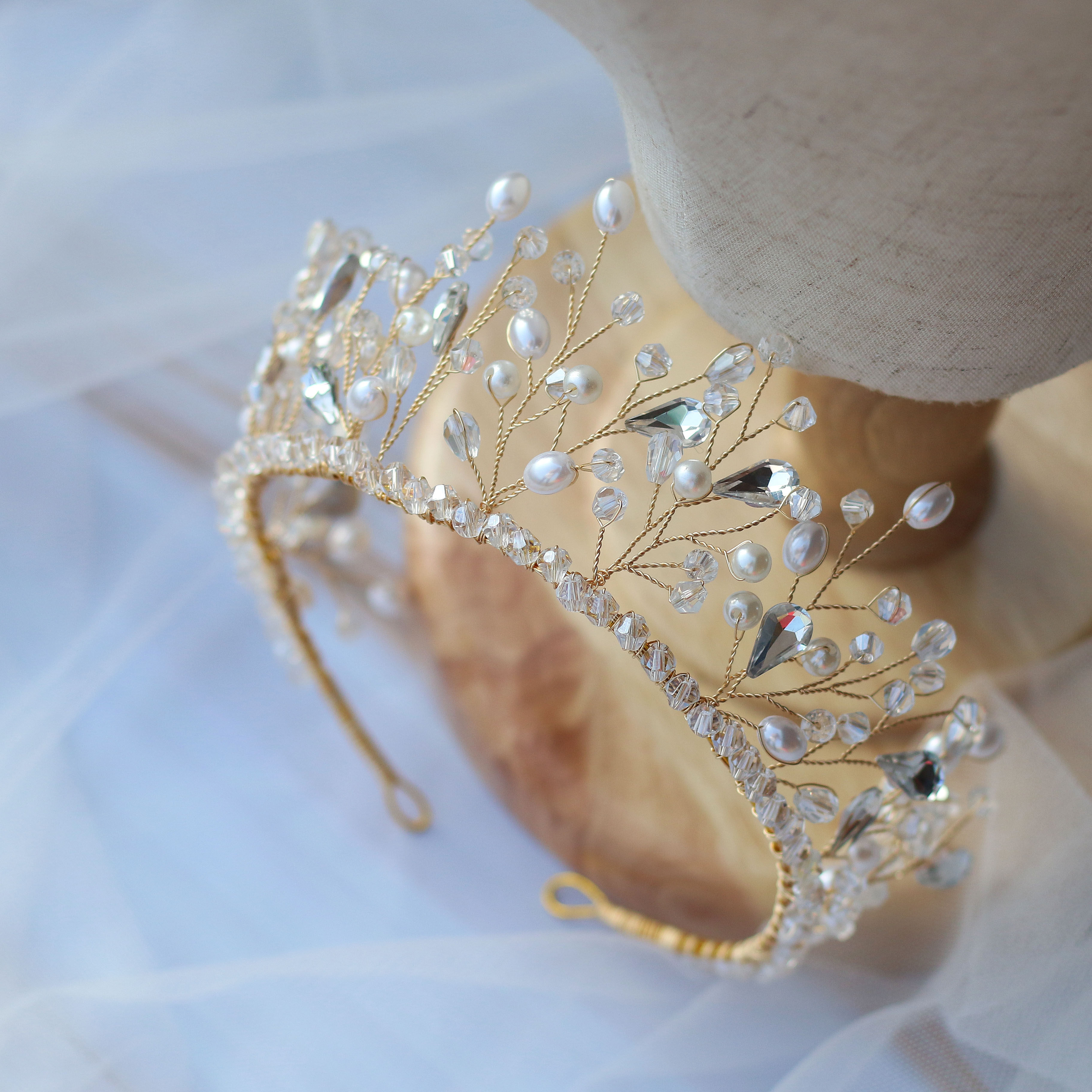 [USD 22.20] New Pearlwater Drilling Little Girl Crown Princess Heart ...