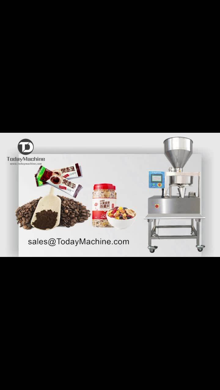 Volumetric Cup Filler Fertilizer Mushroom Grow Bag Filling Machine ...