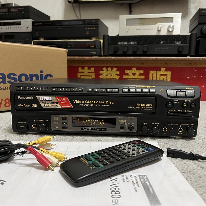 复古控必入！松下LX-V880影碟机，带你重温经典影视记忆！-影碟机-淘宝好物网