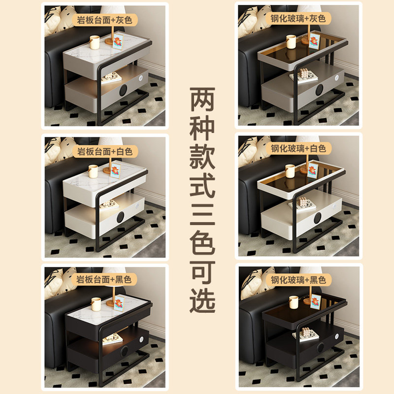 家人们！这款多功能沙发边柜简直是客厅颜值天花板，高级感直接拉满！ --淘宝好物网