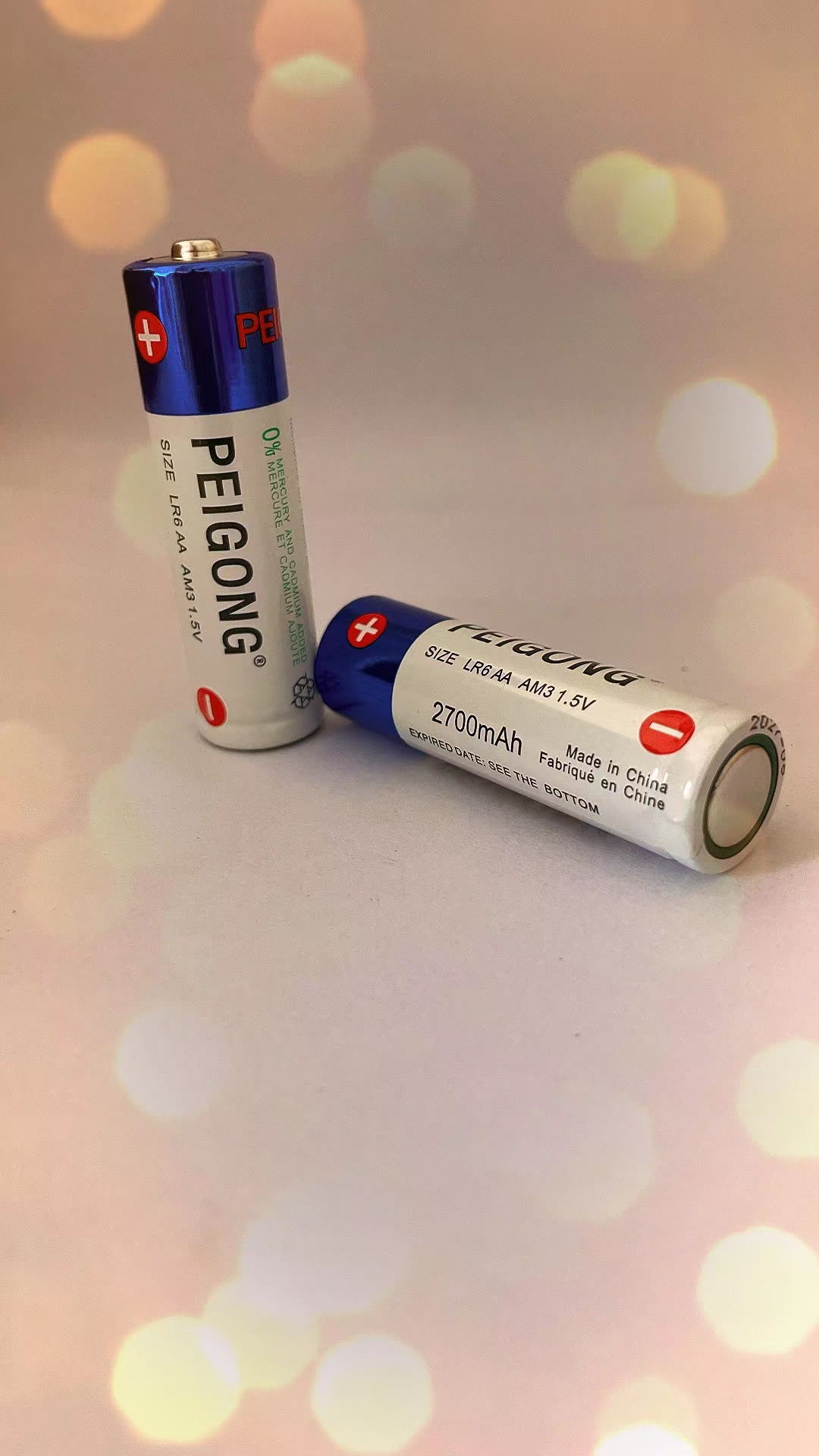 5号AA LR6 沛公PEIGONG 碱性环保电池指纹锁血压计包邮