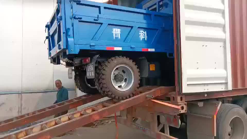 25hp Diesel Four Wheeler Economical Durable Hydraulic Self Unloading ...