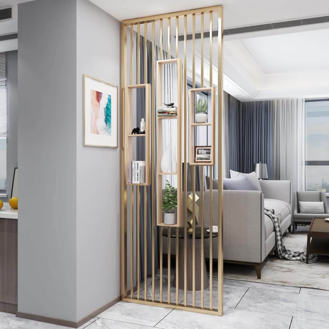 Modern Luxury Metal Partition Screens Decorative Iron Hallway Room ...