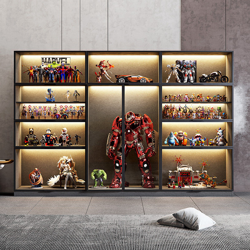 Solid wood glass door display case: the new favorite for your collection?