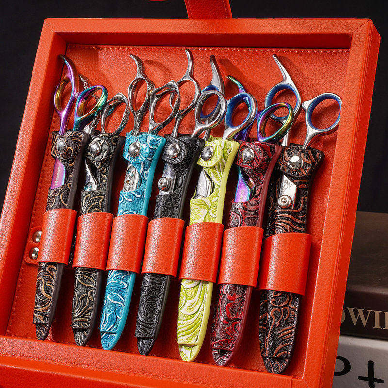 [USD 59.32] Japanese Hair Salon Personalized Leather Hair Stylist ...